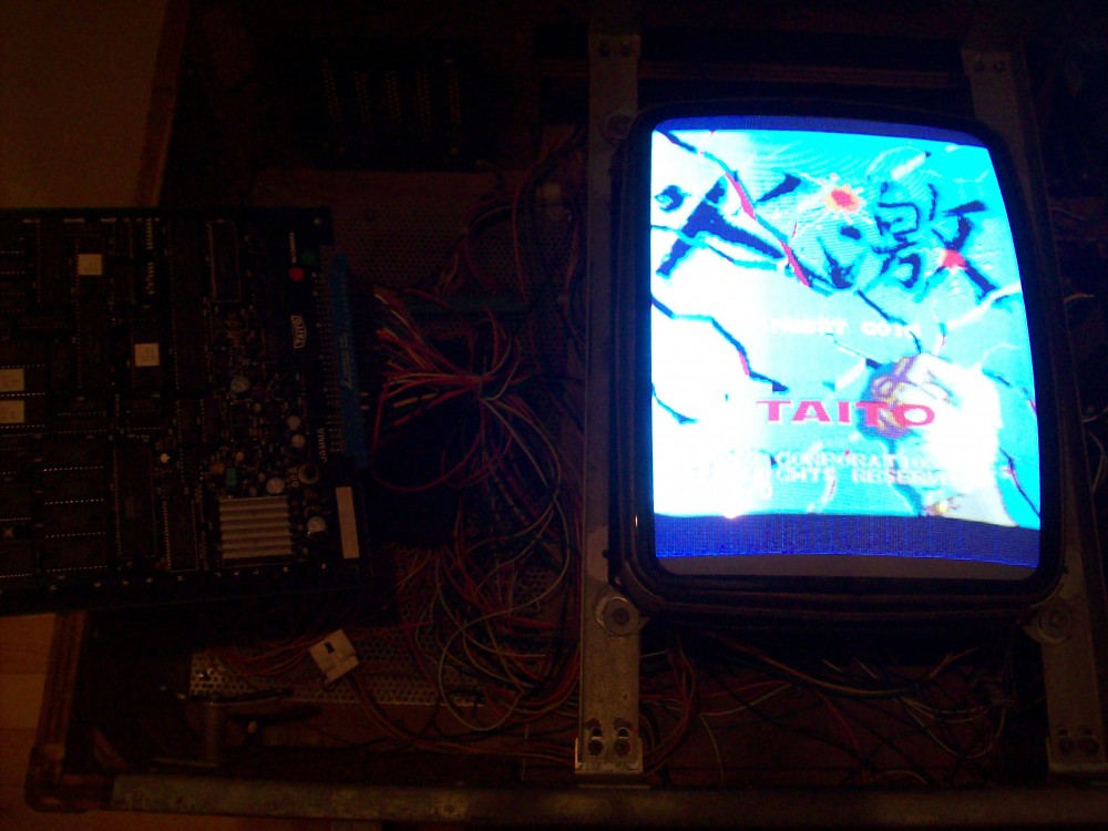Taito Kageki JAMMA Arcade PCB working free shipping – Pinball Medics