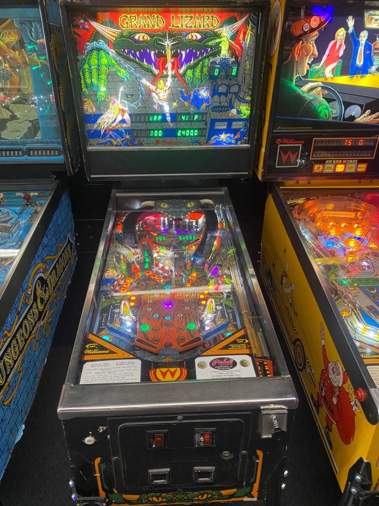 Williams Grand Lizard Pinball Machine – Black Label – Pinball Medics