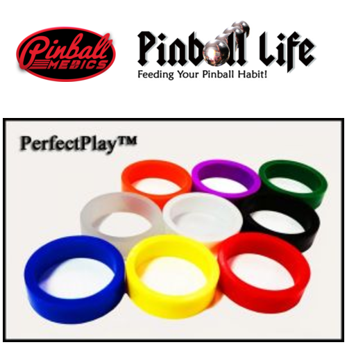 1-1/2″ Standard Size PerfectPlay­ Silicone Flipper Rubber – Pinball Medics