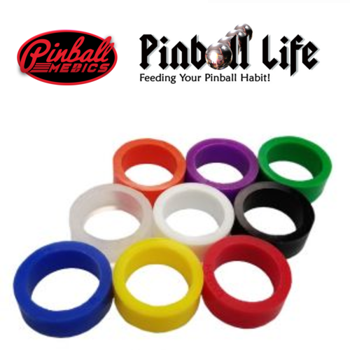 1″ Standard Size PerfectPlay­ Silicone Mini Flipper Rubber – Pinball Medics